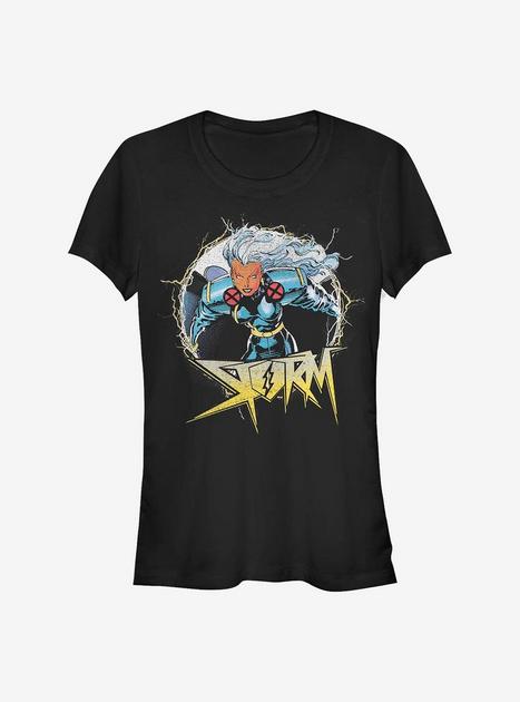 Marvel X-Men Rocker Storm Girls T-Shirt - BLACK | Hot Topic