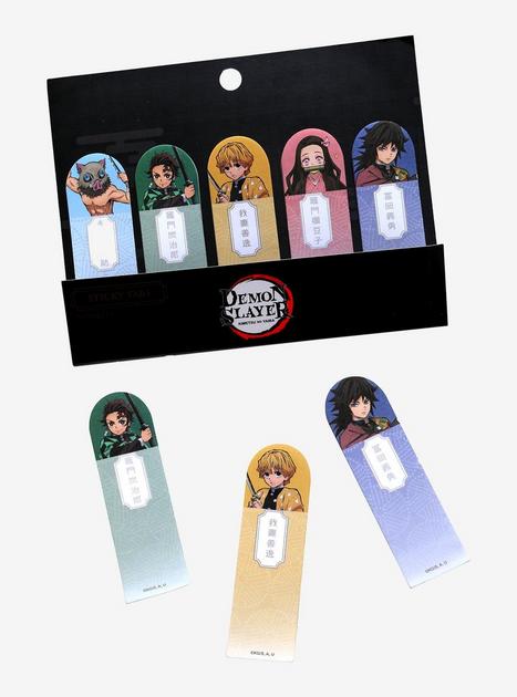 Demon Slayer: Kimetsu No Yaiba Character Sticky Tabs | Hot Topic
