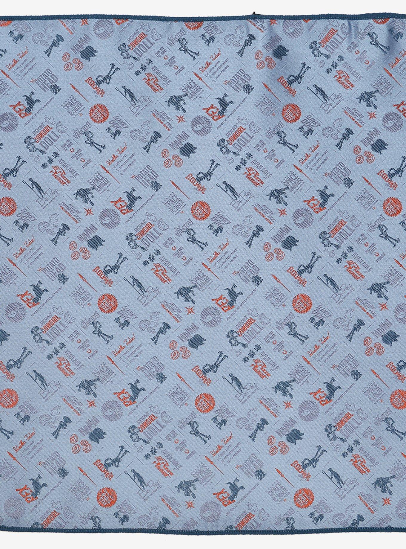 Disney Pixar Toy Story 4 Characters Blue Pocket Square | BoxLunch
