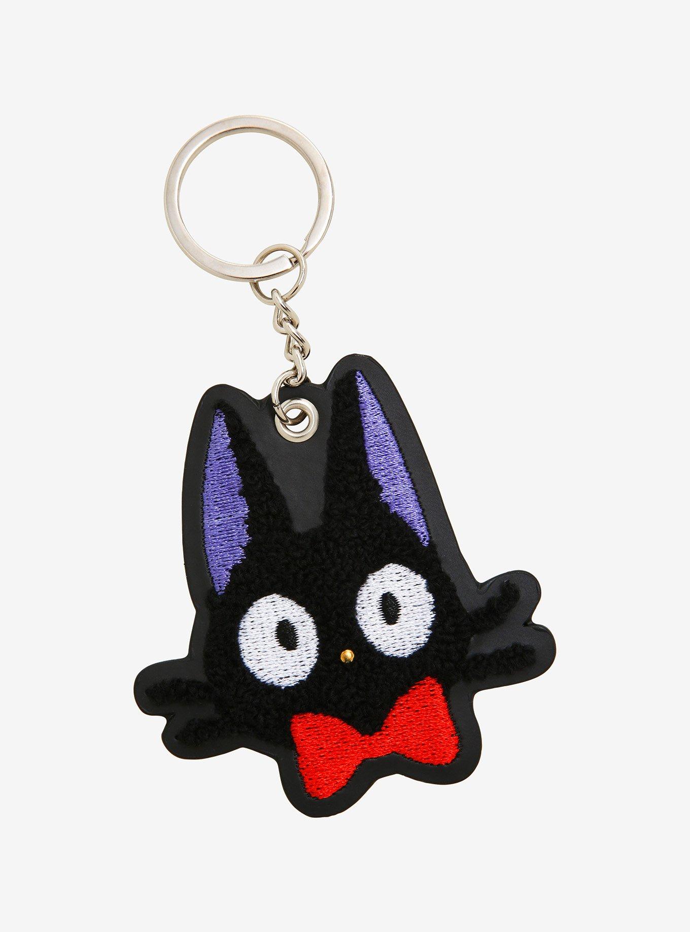 Studio Ghibli Kiki's Delivery Service Jiji Chenille Keychain - BoxLunch ...