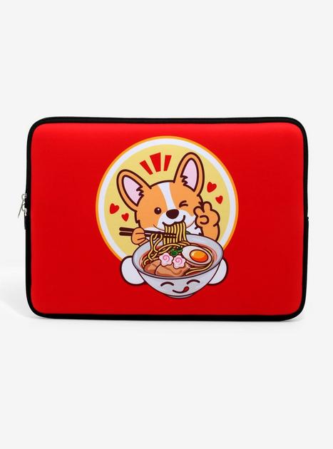 Ramen Corgi Laptop Case | Hot Topic