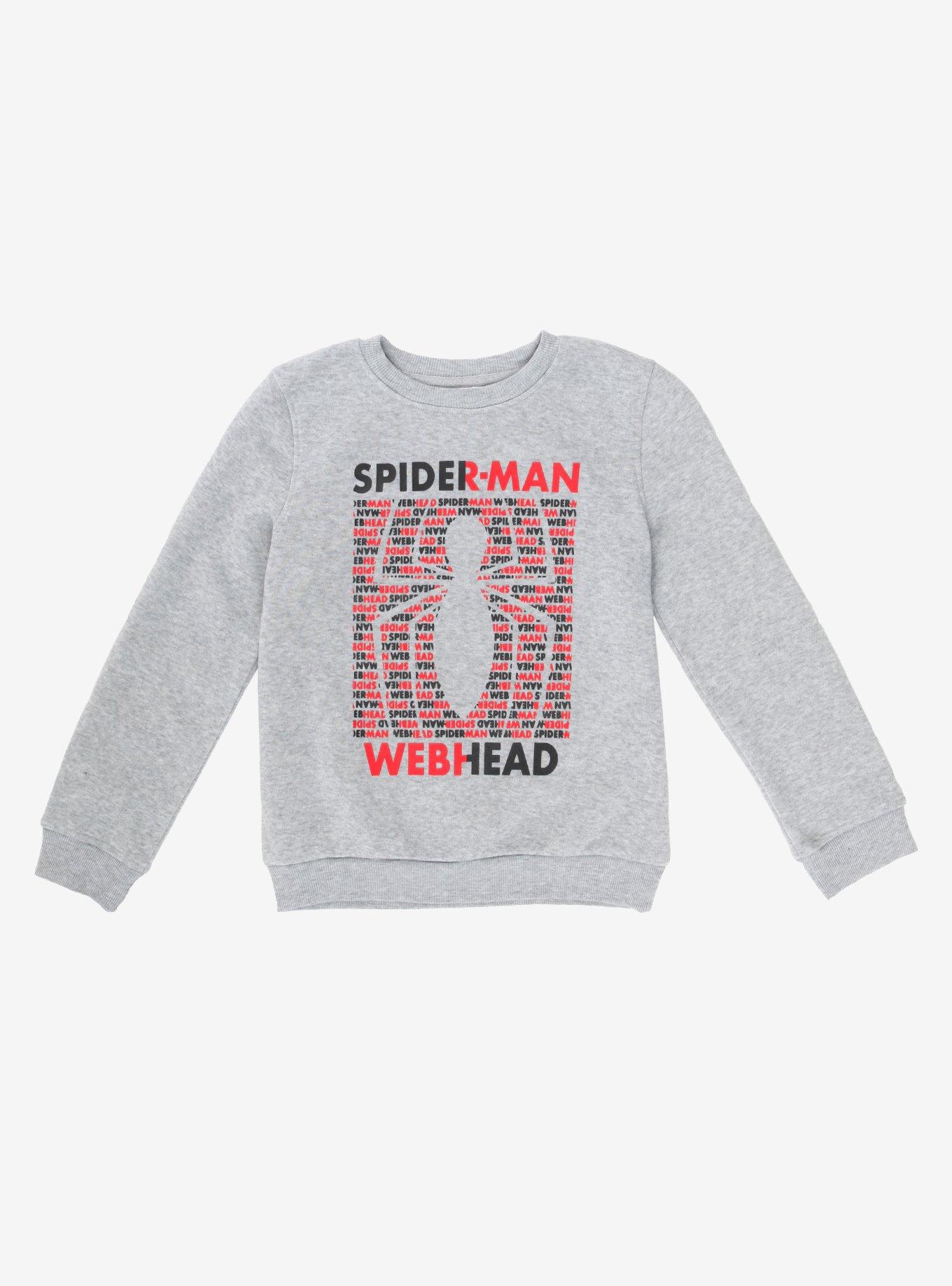 Marvel Spider-Man Webhead Youth Crewneck | BoxLunch