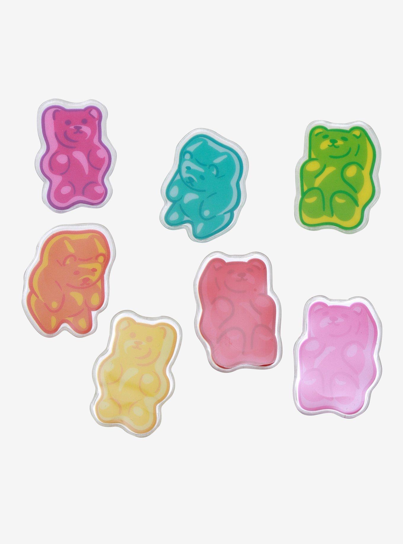 Rainbow Candy Bears Puffy Sticker Set | Hot Topic