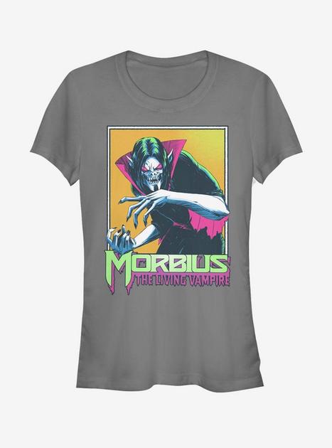 Marvel Morbius Framed Morbius Girls T-Shirt - GREY | Hot Topic