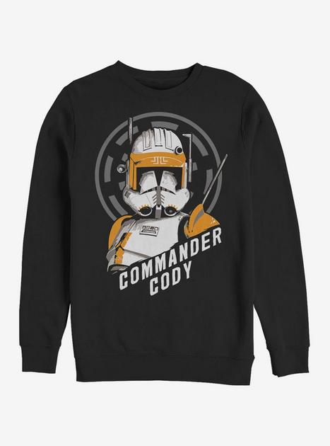 Star Wars: The Clone Wars Commander Cody Sweatshirt - BLACK | BoxLunch