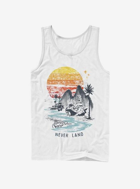 Disney Peter Pan Vacay Tank - WHITE | Hot Topic