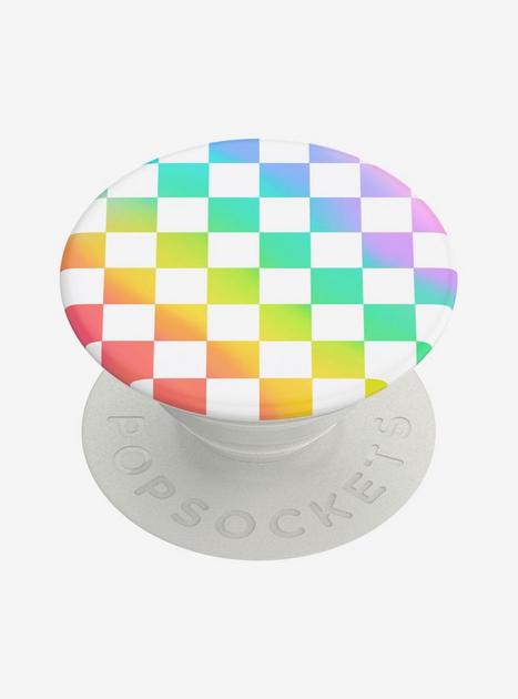 PopSockets Rainbow Checker Phone Grip & Stand | Hot Topic