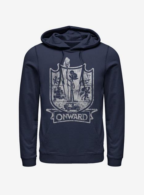 Disney Pixar Onward Crest Hoodie - BLUE | Hot Topic