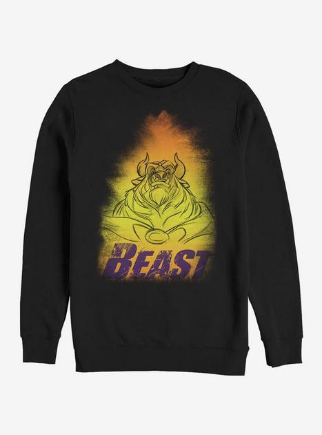 Disney Beauty and The Beast Beast Sweatshirt - BLACK | Hot Topic