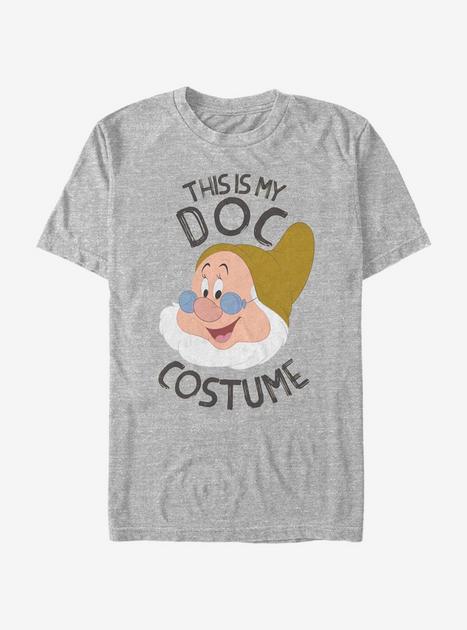 Disney Snow White Doc Costume T-Shirt - GREY | Hot Topic