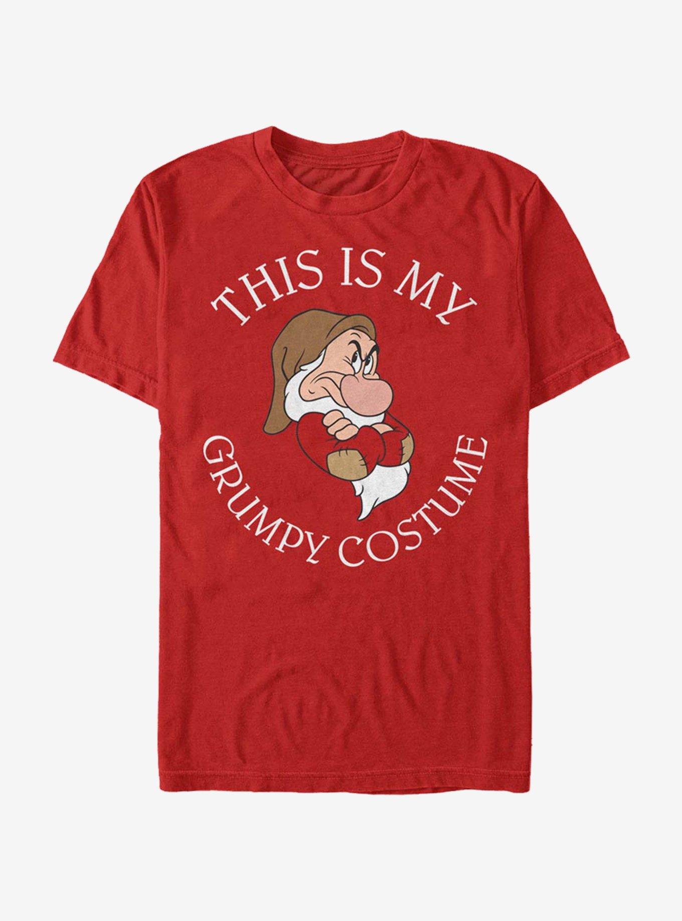 Disney Snow White Grumpy Costume T-Shirt - RED | Hot Topic