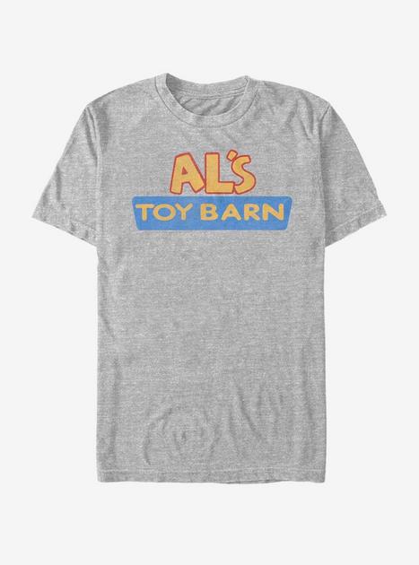 Disney Pixar Toy Story Vintage Toy Barn T-Shirt - GREY | Hot Topic