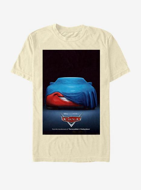Disney Pixar Cars Movie Poster T-Shirt - BEIGETAN | Hot Topic