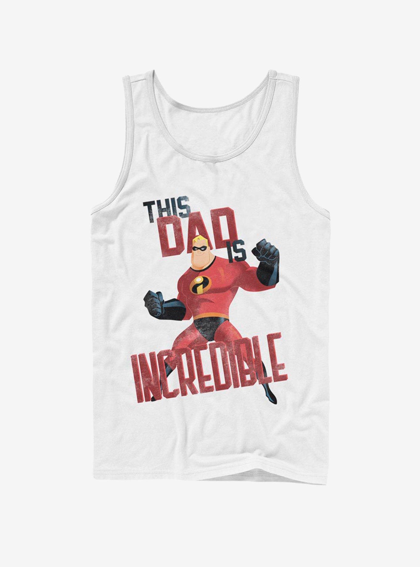 Disney Pixar The Incredibles This Dad Tank - WHITE | Hot Topic