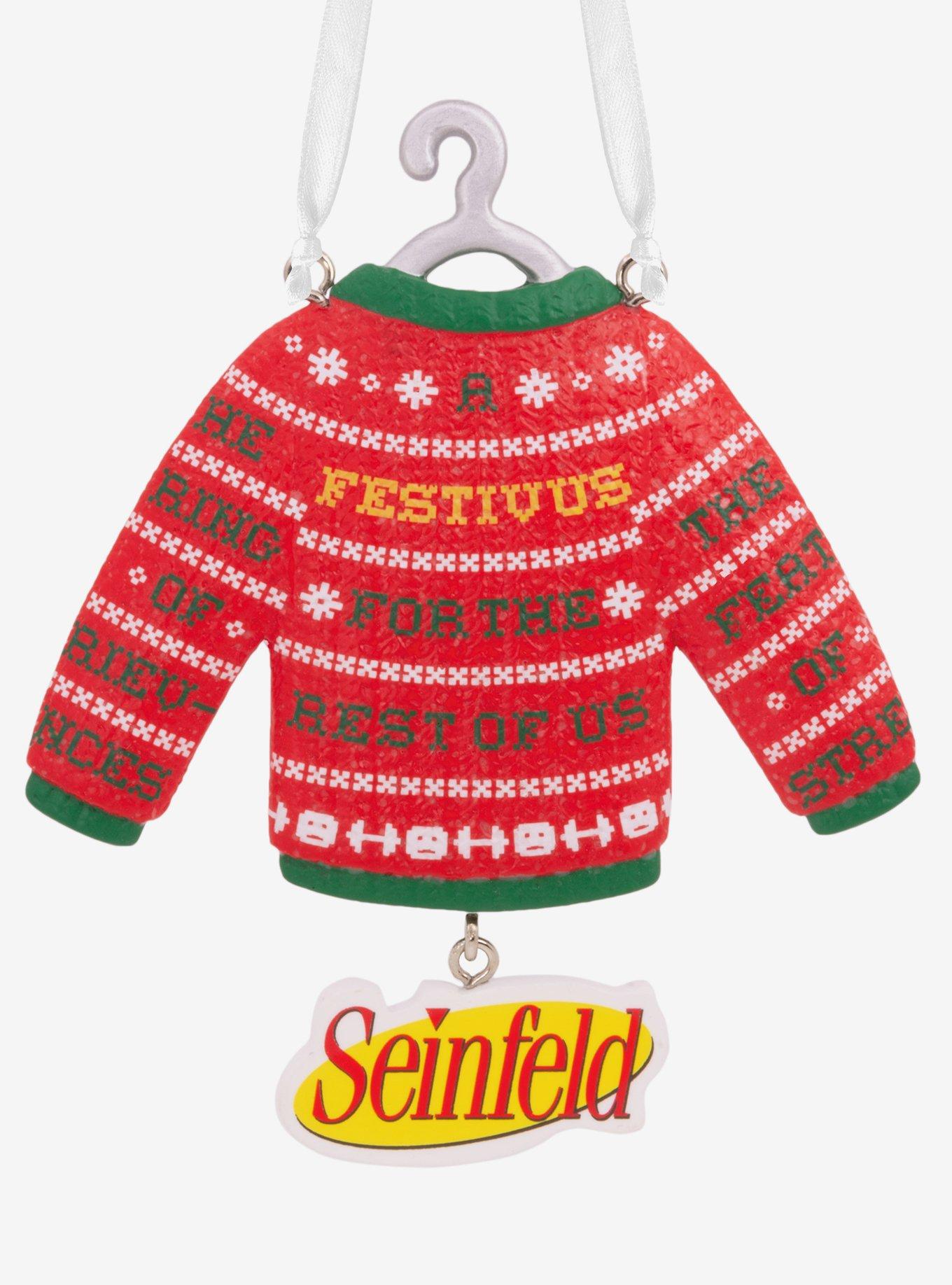 Seinfeld Festivus Sweater Ornament | Hot Topic