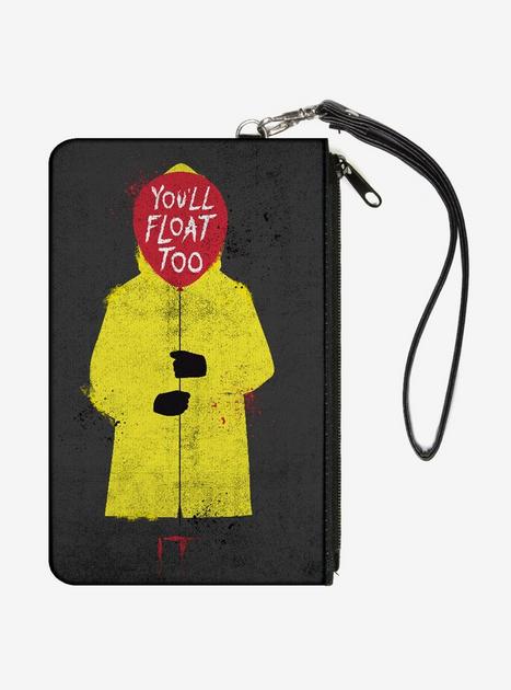 IT Georgie Balloon You'll Float Too Zip Clutch Wallet | Hot Topic