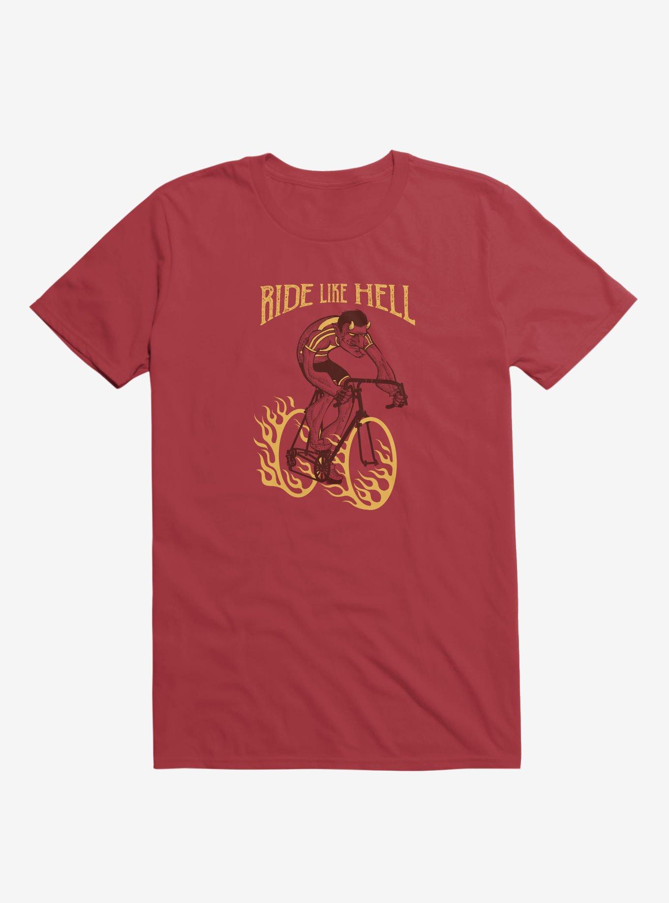Ride Like Hell T-Shirt - RED | Hot Topic