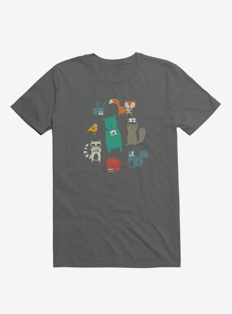 Wildlife Observation T-Shirt - GREY | Hot Topic