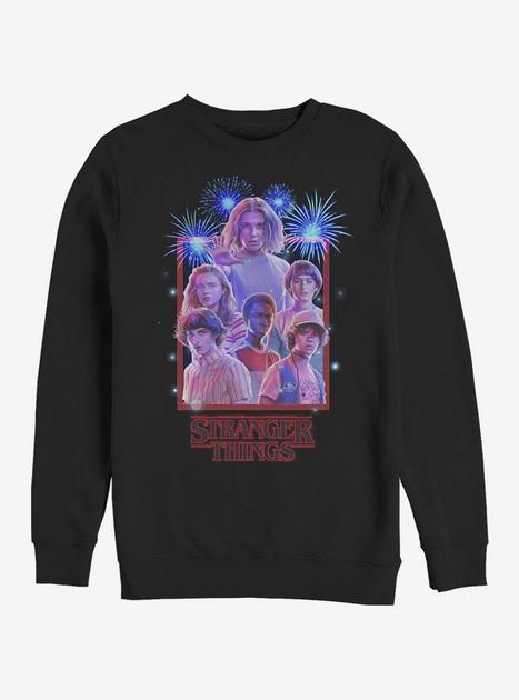 Stranger Things Box Sweatshirt - BLACK | BoxLunch