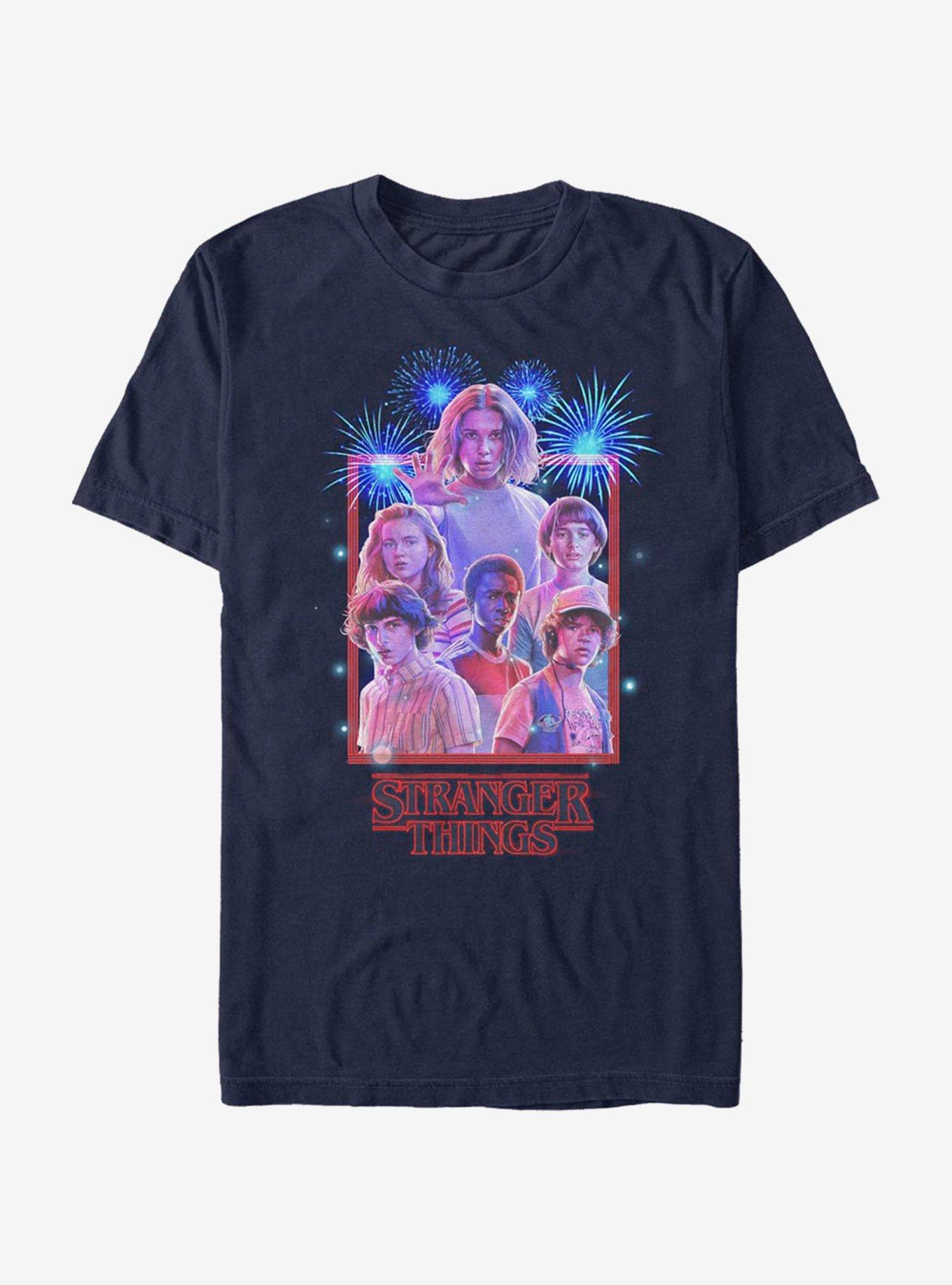 Stranger Things Box T-Shirt - BLUE | BoxLunch