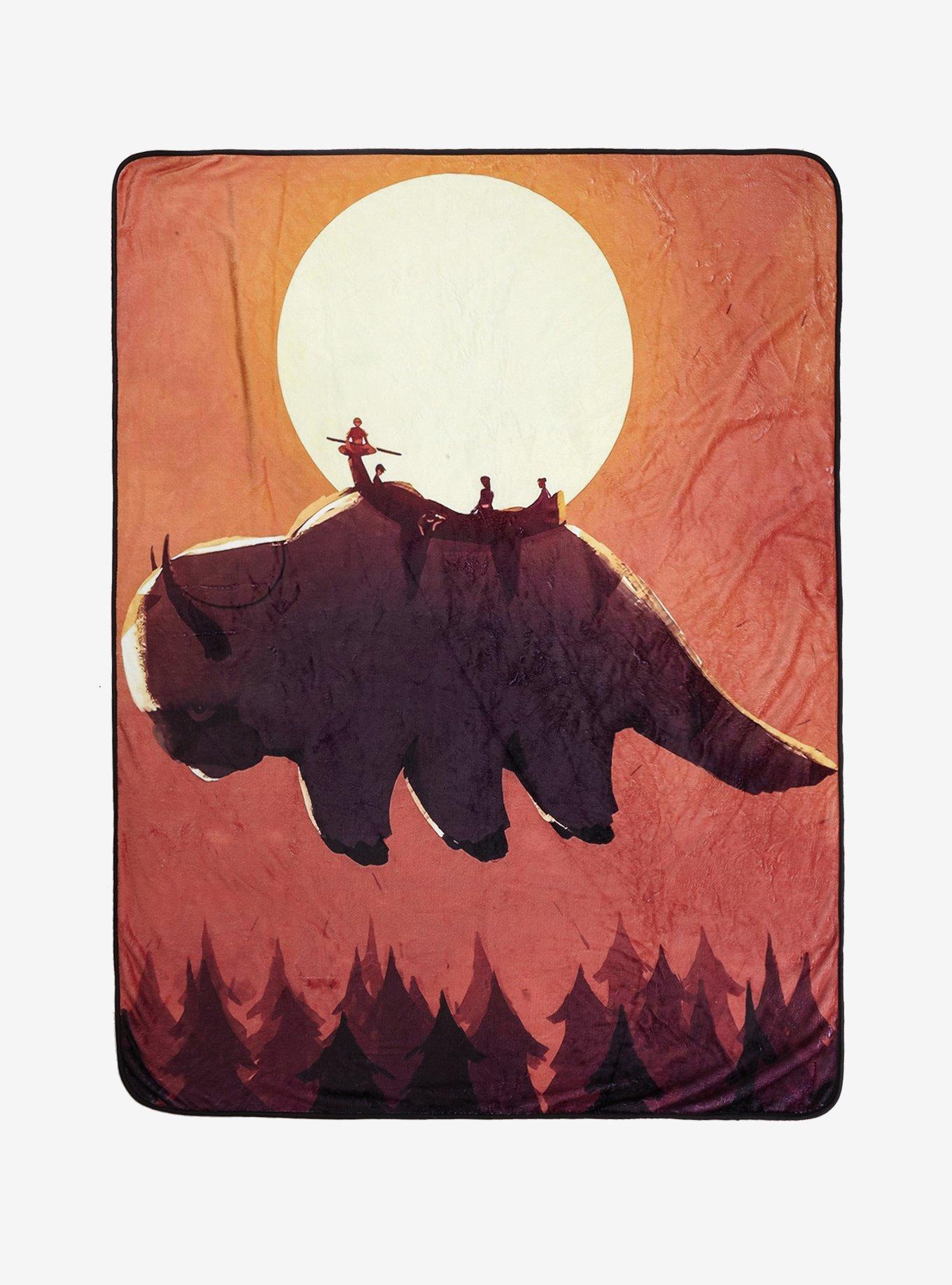 Avatar: The Last Airbender Appa Moon Throw | BoxLunch