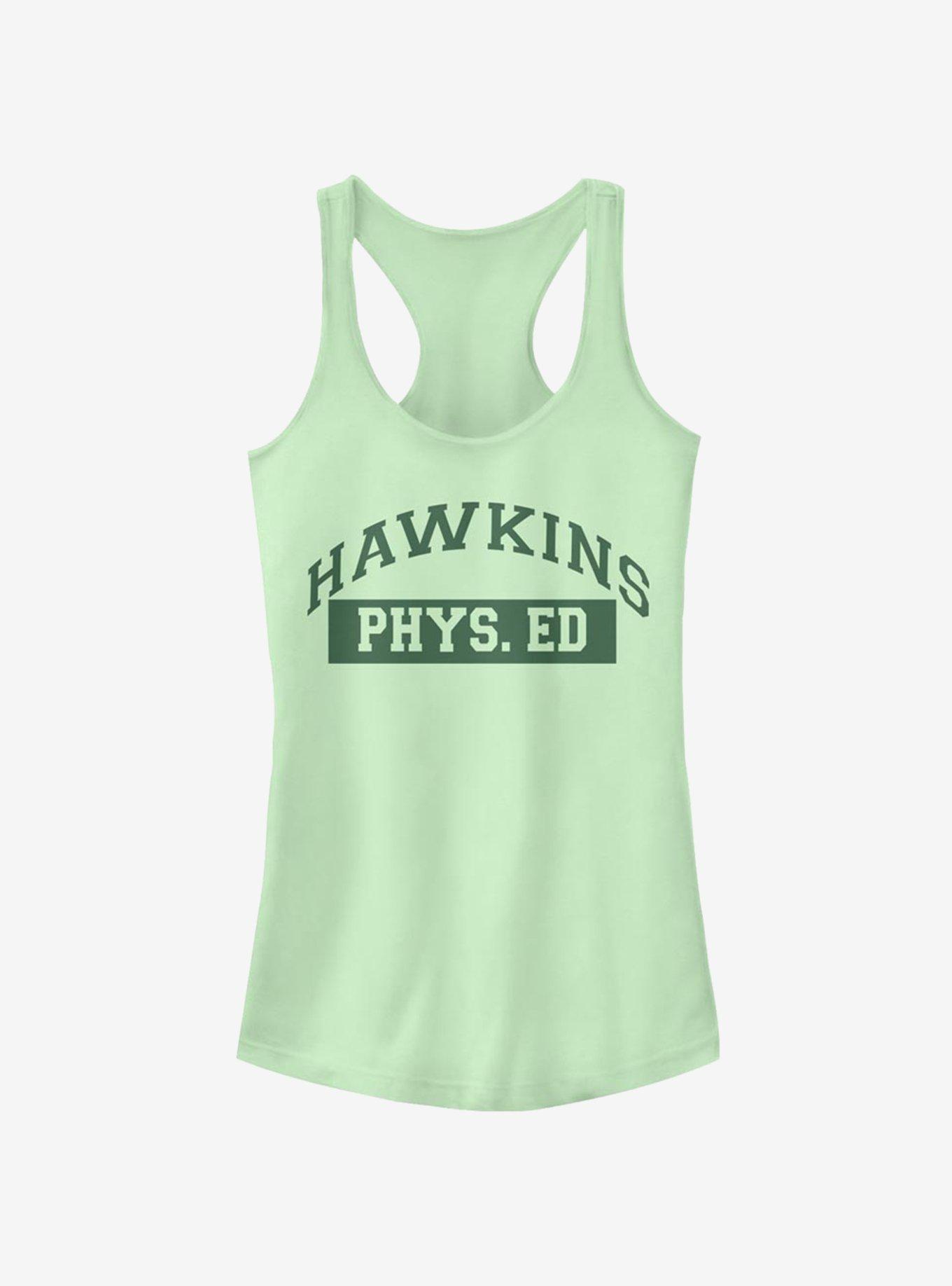 Stranger Things Hawkins Phys. Ed Girls Tank - GREEN | Hot Topic