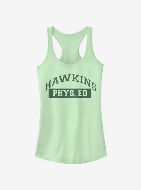 Stranger Things Hawkins Phys. Ed Girls Tank - GREEN | Hot Topic