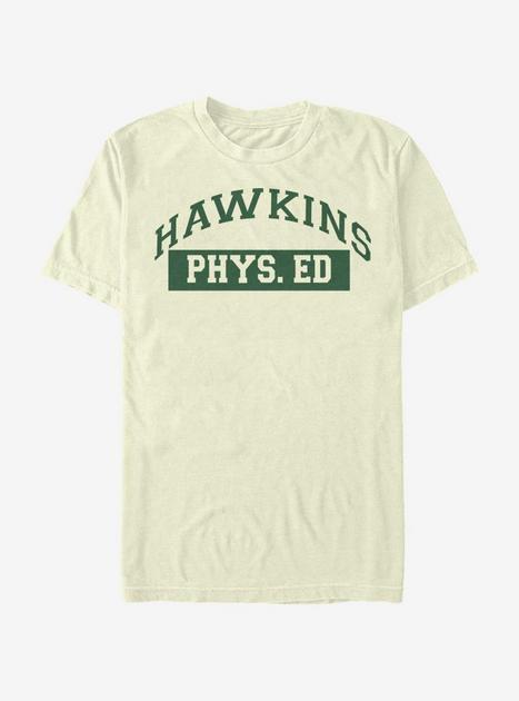 Stranger Things Hawkins Phys. Ed T-Shirt - BEIGETAN | Hot Topic