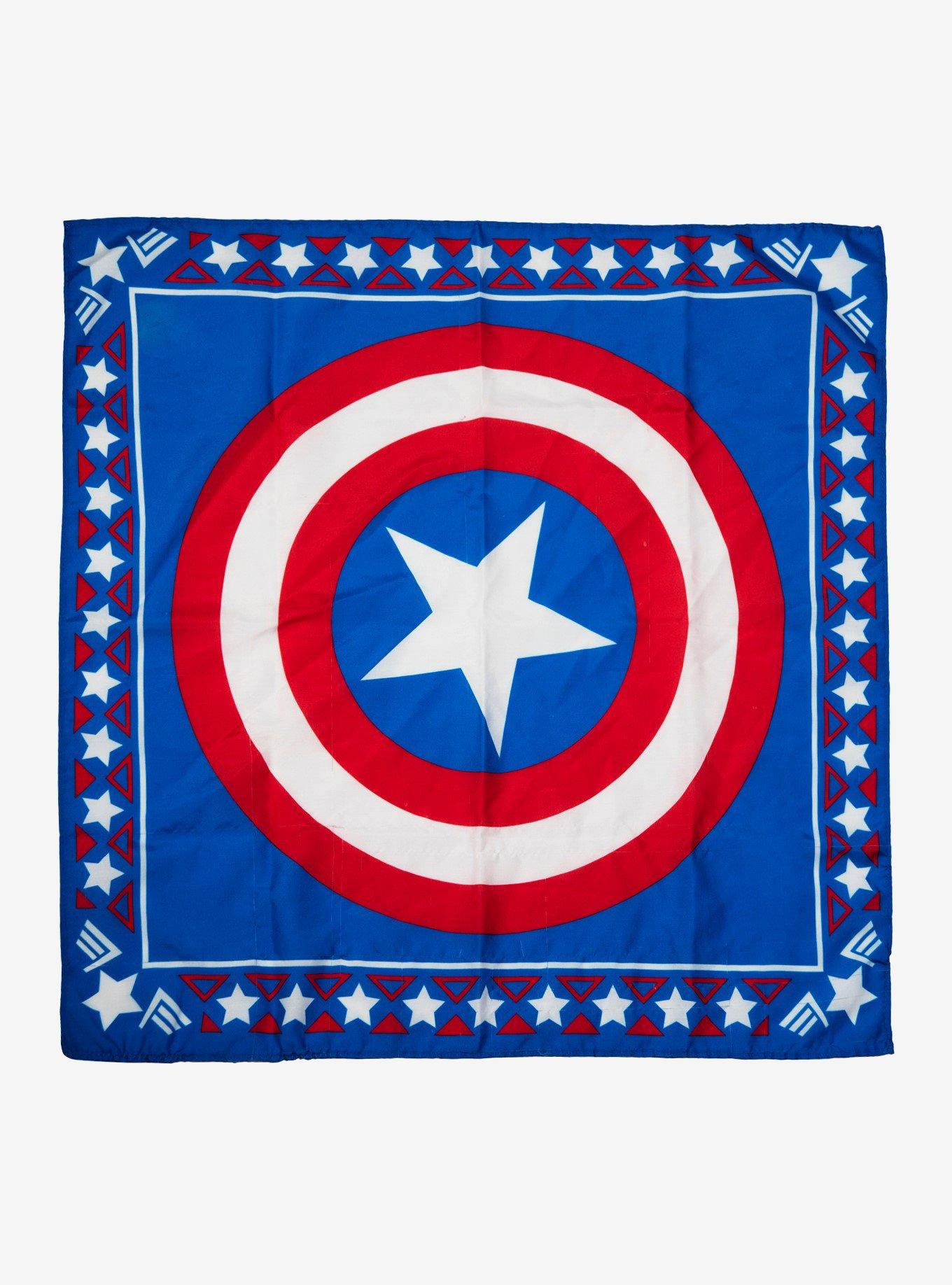 Marvel Captain America Logo Bandana | BoxLunch