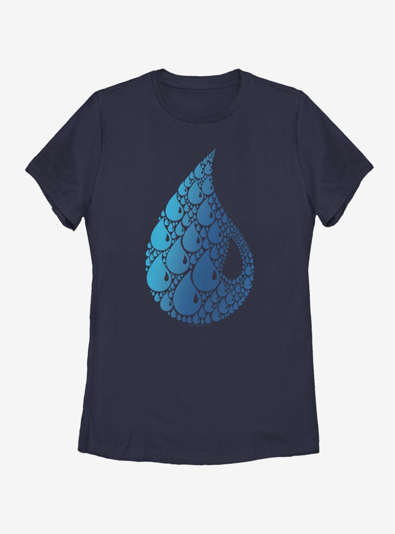 Magic The Gathering Blue Mana Symbol Womens T Shirt Blue Boxlunch