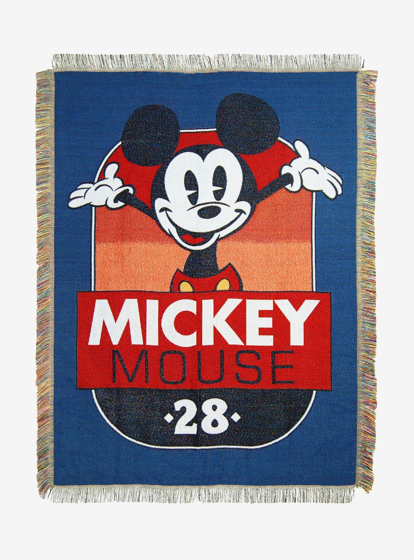 Disney Mickey Mouse 28 Tapestry Throw Blanket | Hot Topic