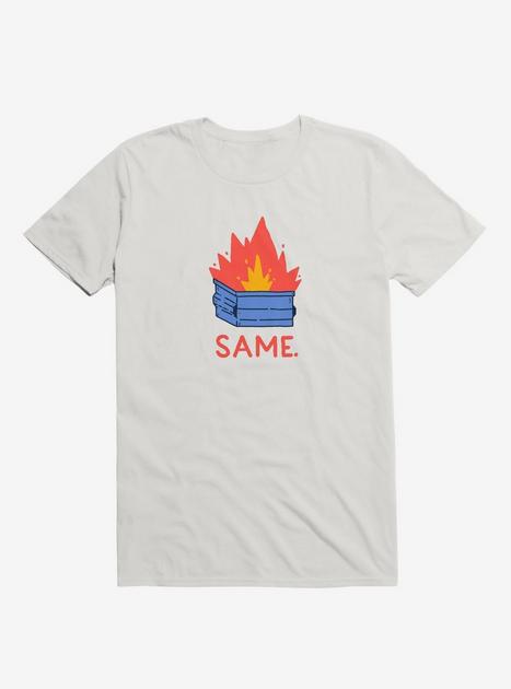 Same. T-Shirt - WHITE | Hot Topic