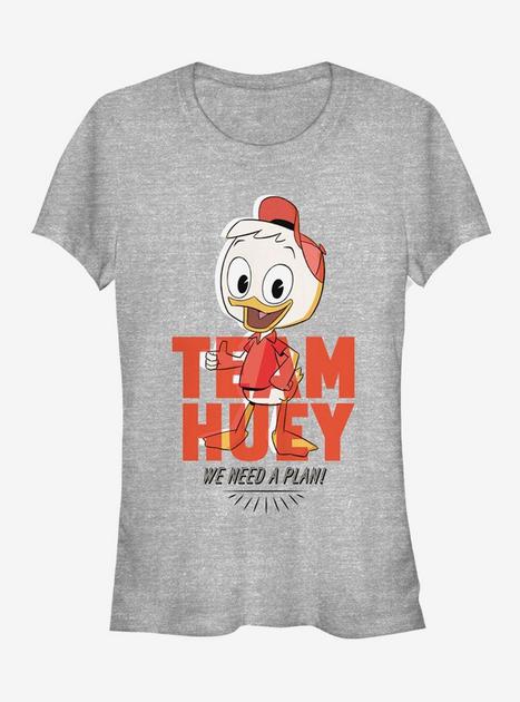 Disney DuckTales Team Huey Red Girls T-Shirt - GREY | Hot Topic