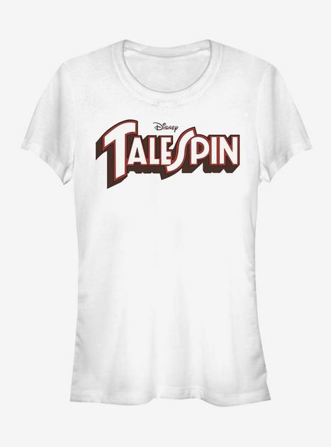 Disney TaleSpin Logo Spin Girls T-Shirt - WHITE | Hot Topic