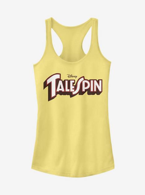 Disney TaleSpin Logo Spin Girls Tank - YELLOW | Hot Topic