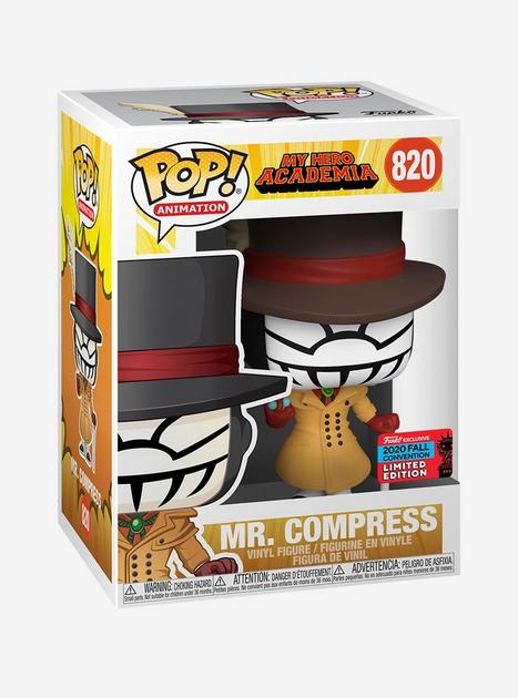 Funko My Hero Academia Pop! Animation Mr. Compress Vinyl Figure 2020 ...