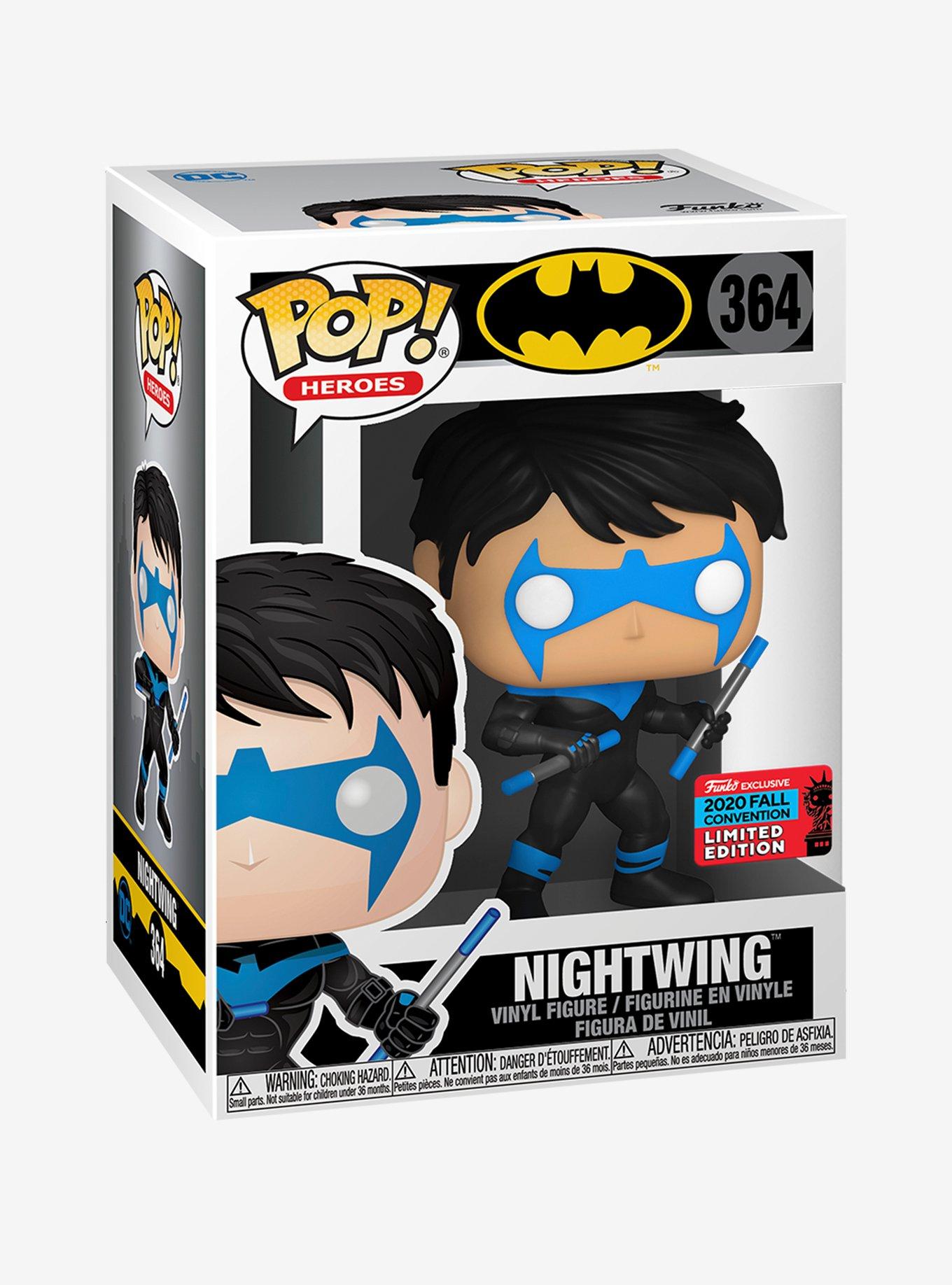 Funko DC Comics Pop! Heroes Nightwing Vinyl Figure 2020 Fall Convention ...