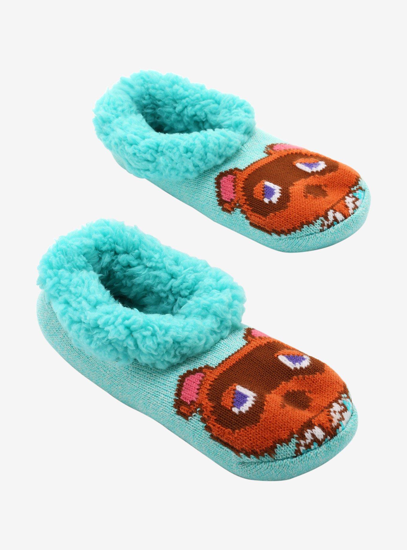 Nintendo Animal Crossing Tom Nook Slipper Socks - BoxLunch Exclusive ...