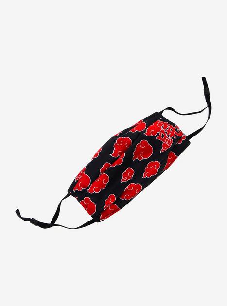 Naruto Shippuden Akatsuku Cloud Fashion Face Mask | Hot Topic