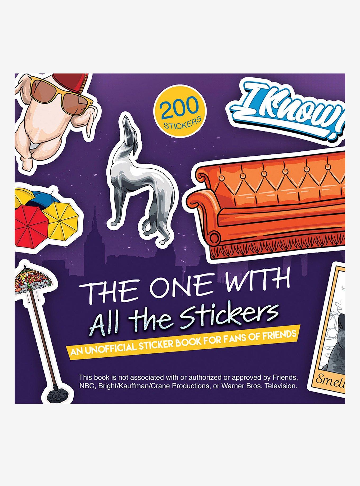 The One With All the Stickers: An Unofficial Sticker Book For Fans Of ...