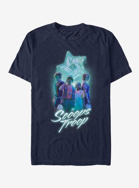Stranger Things Scoops Troop T-Shirt - BLUE | Hot Topic