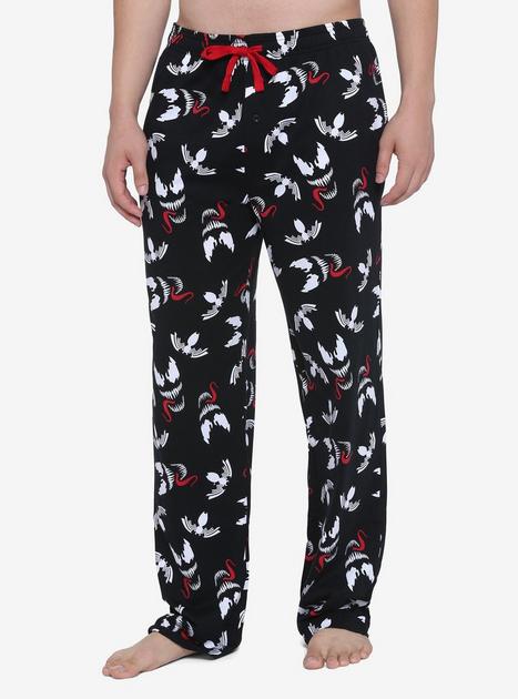 Marvel Venom Logo & Face Pajama Pants | Hot Topic