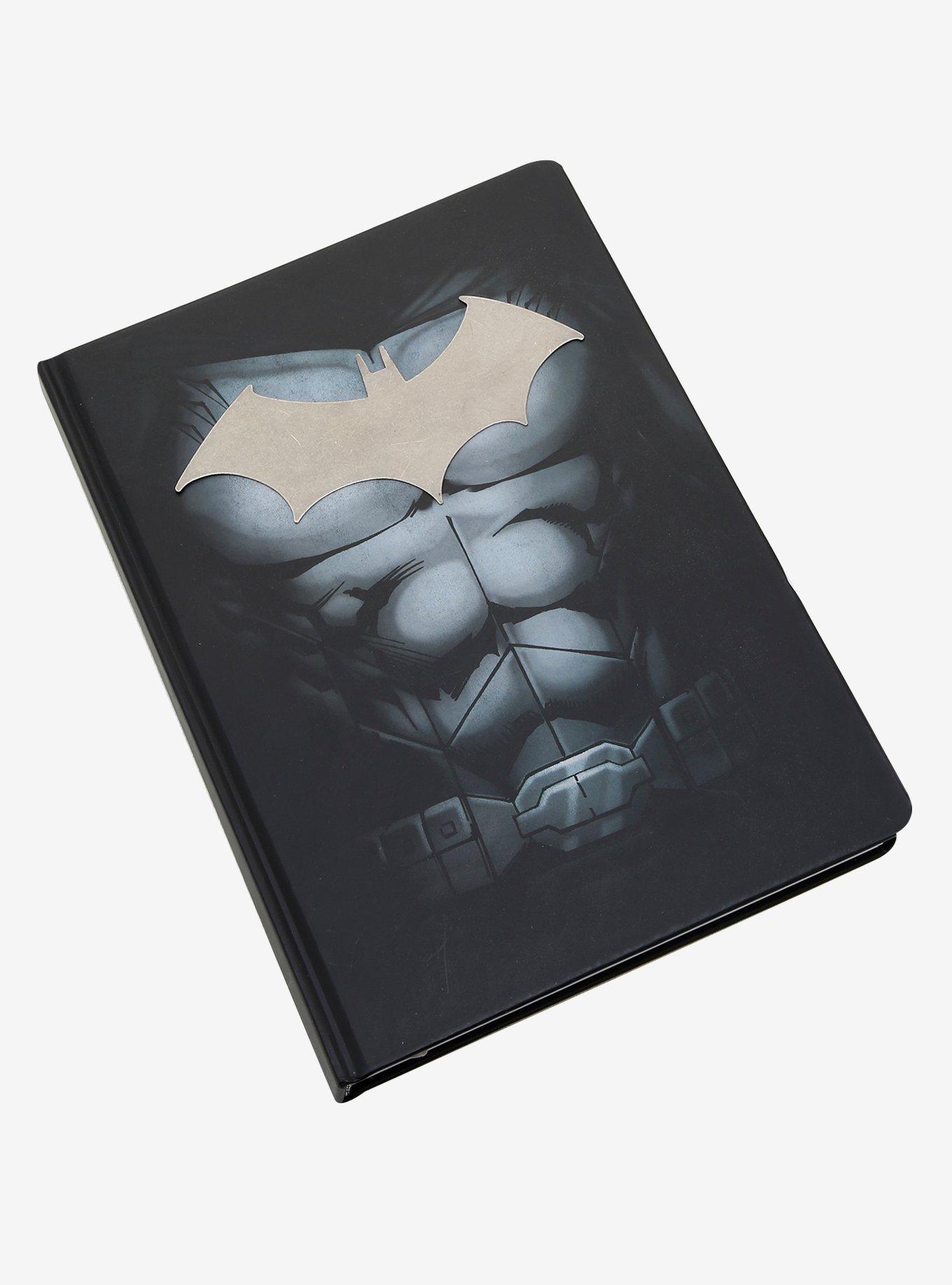 DC Comics Batman Metal Logo Hardcover Journal | Hot Topic