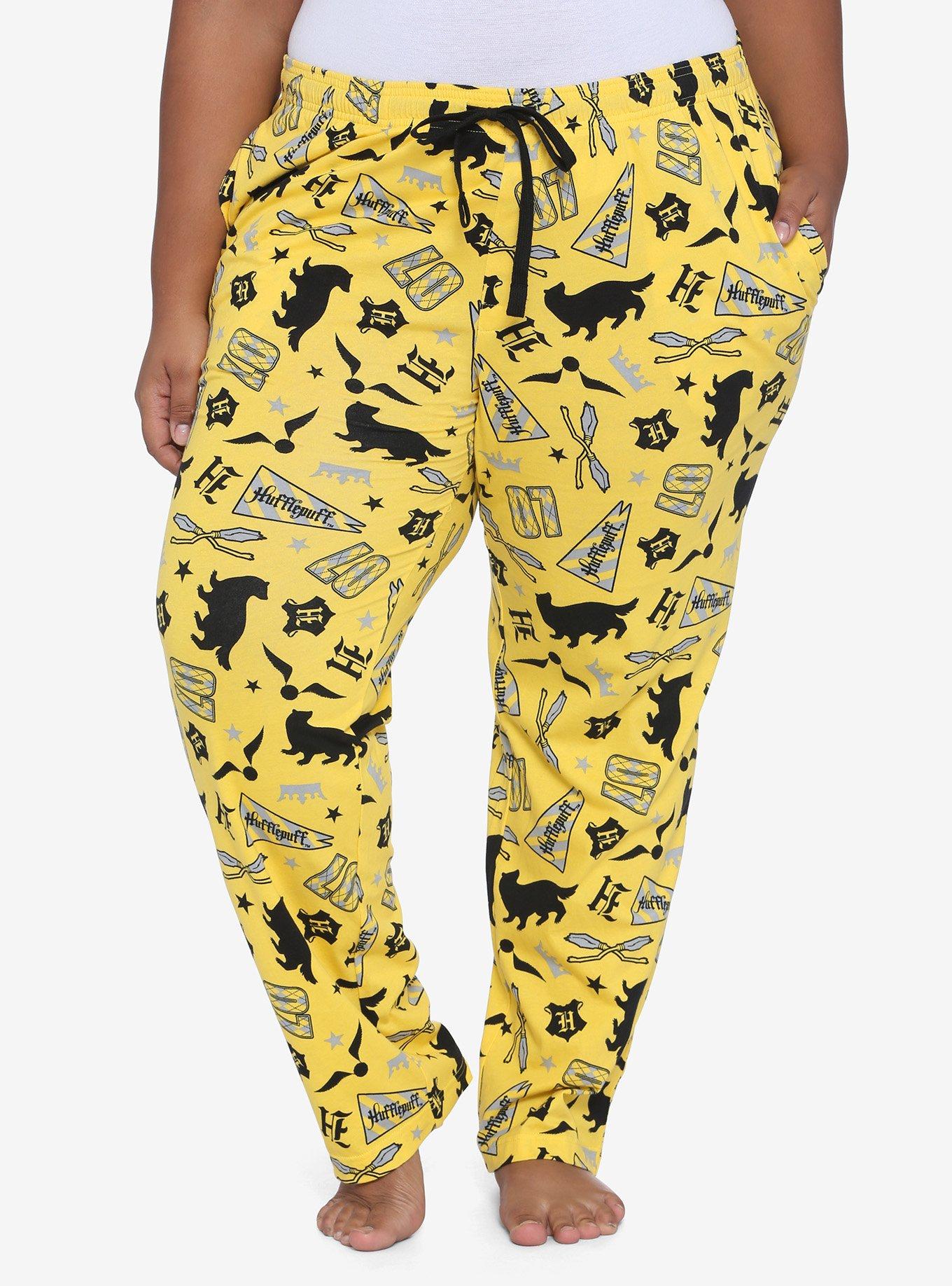 Harry Potter Hufflepuff Girls Pajama Pants Plus Size | Hot Topic