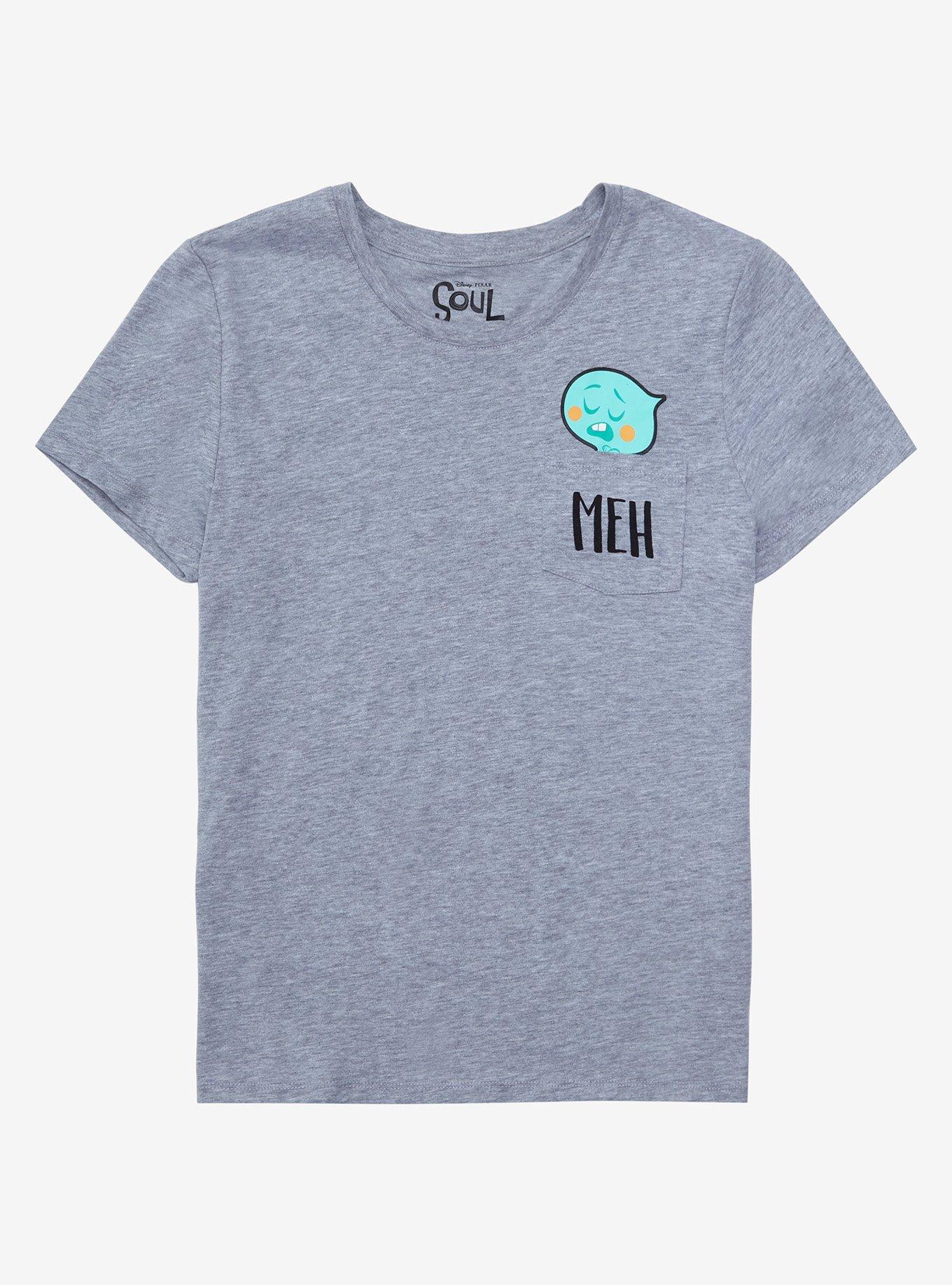 Disney Pixar Soul 22 Meh Pocket Women's T-Shirt - BoxLunch Exclusive ...