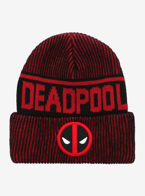 Marvel Deadpool Logo Ribbed Beanie | Hot Topic