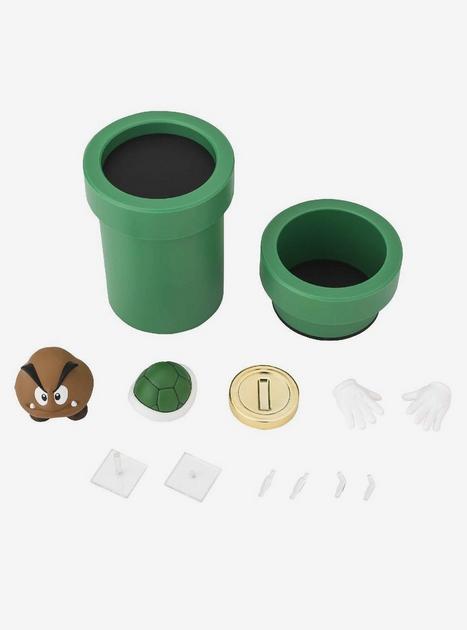 Bandai Spirits Super Mario Brothers S.H.Figuarts Goomba & Pipes Action ...