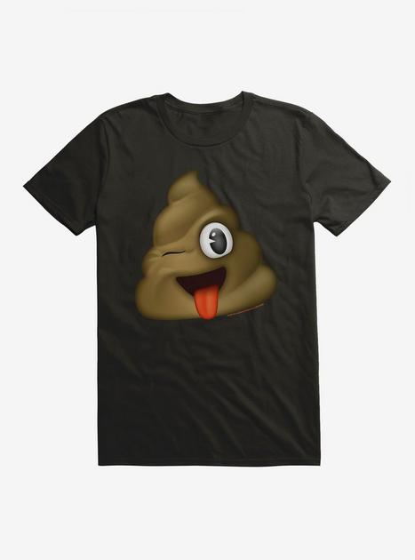 Emoji Poo Laughter T-Shirt | Hot Topic