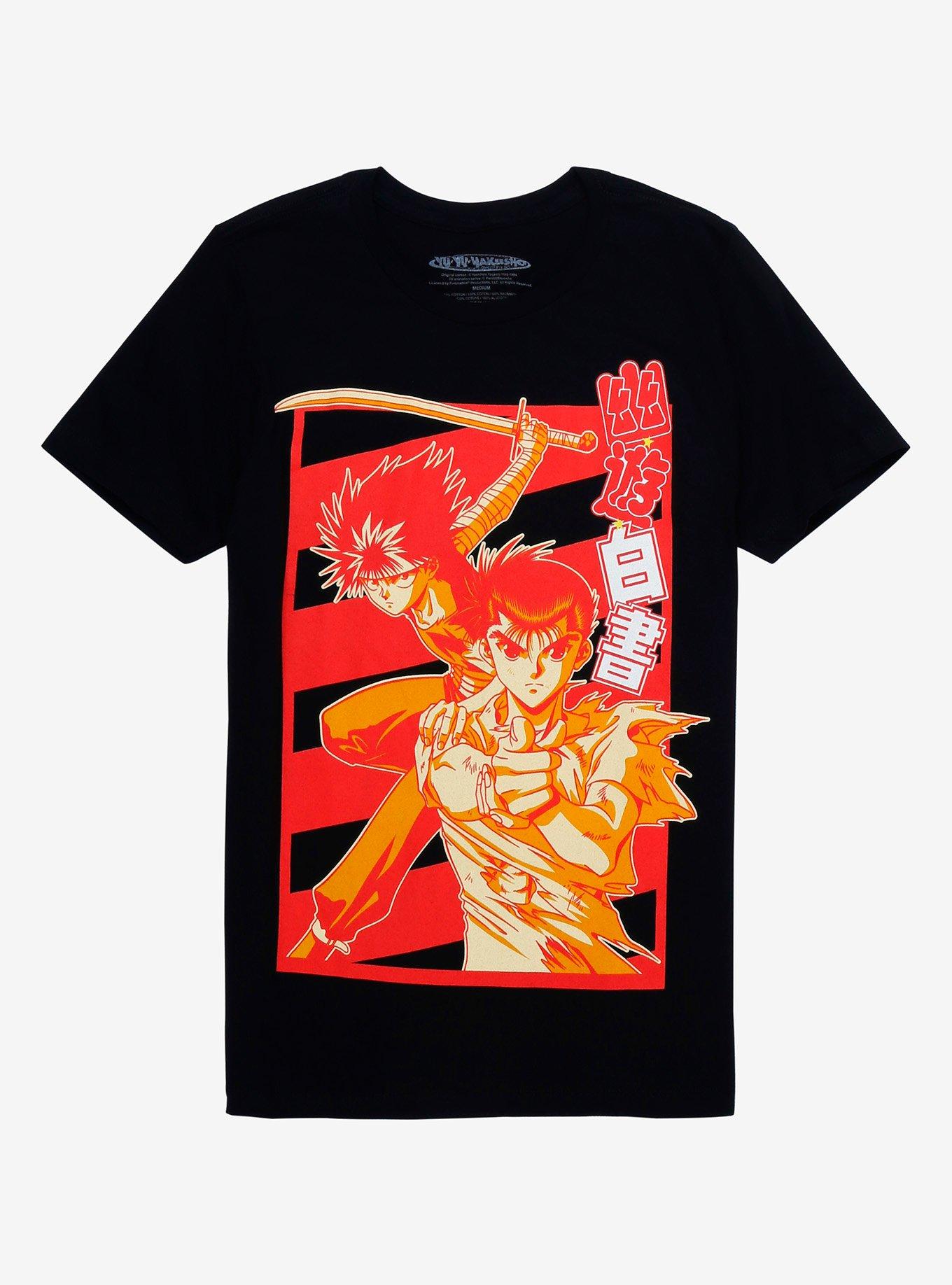 Yu Yu Hakusho Yusuke & Hiei T-Shirt | Hot Topic