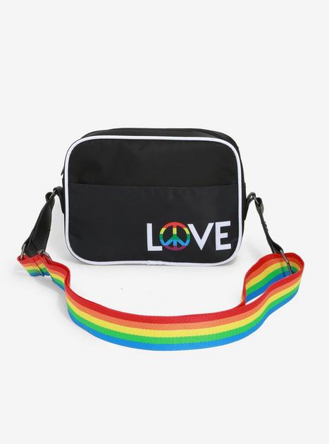 Love Rainbow Crossbody Bag | Hot Topic